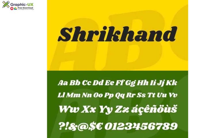 Shrikhand Font – GraphicUX