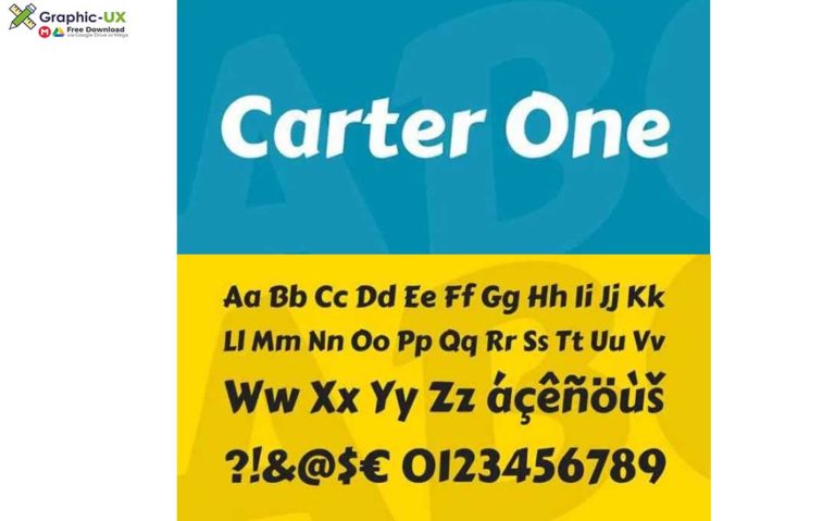 Carter One Font – GraphicUX