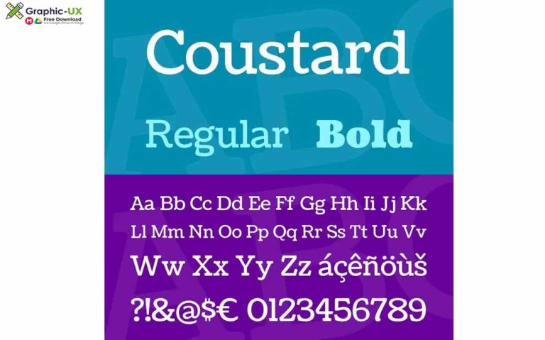 Coustard Font – GraphicUX