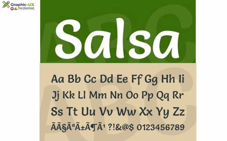 Salsa Font – GraphicUX